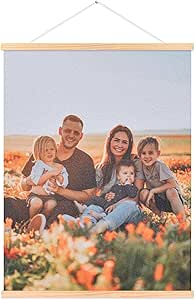 Amazon.com: WayToLight Magnetic Custom Poster Frame Hanger Wooden, Canvas Prints With Your ...