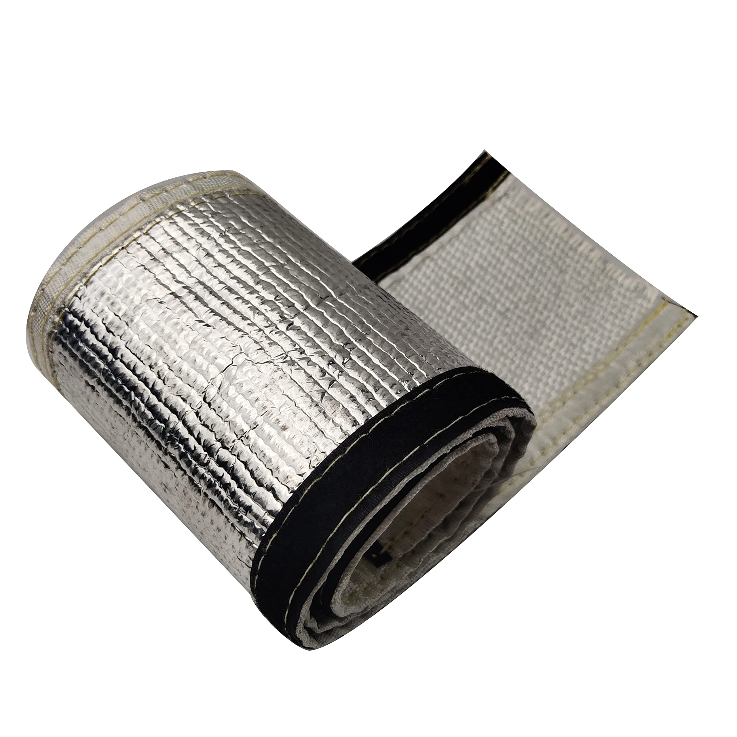 Snapklik.com : Heat Shroud 5/8" ID 3.2 Ft Aluminized Sleeving ...