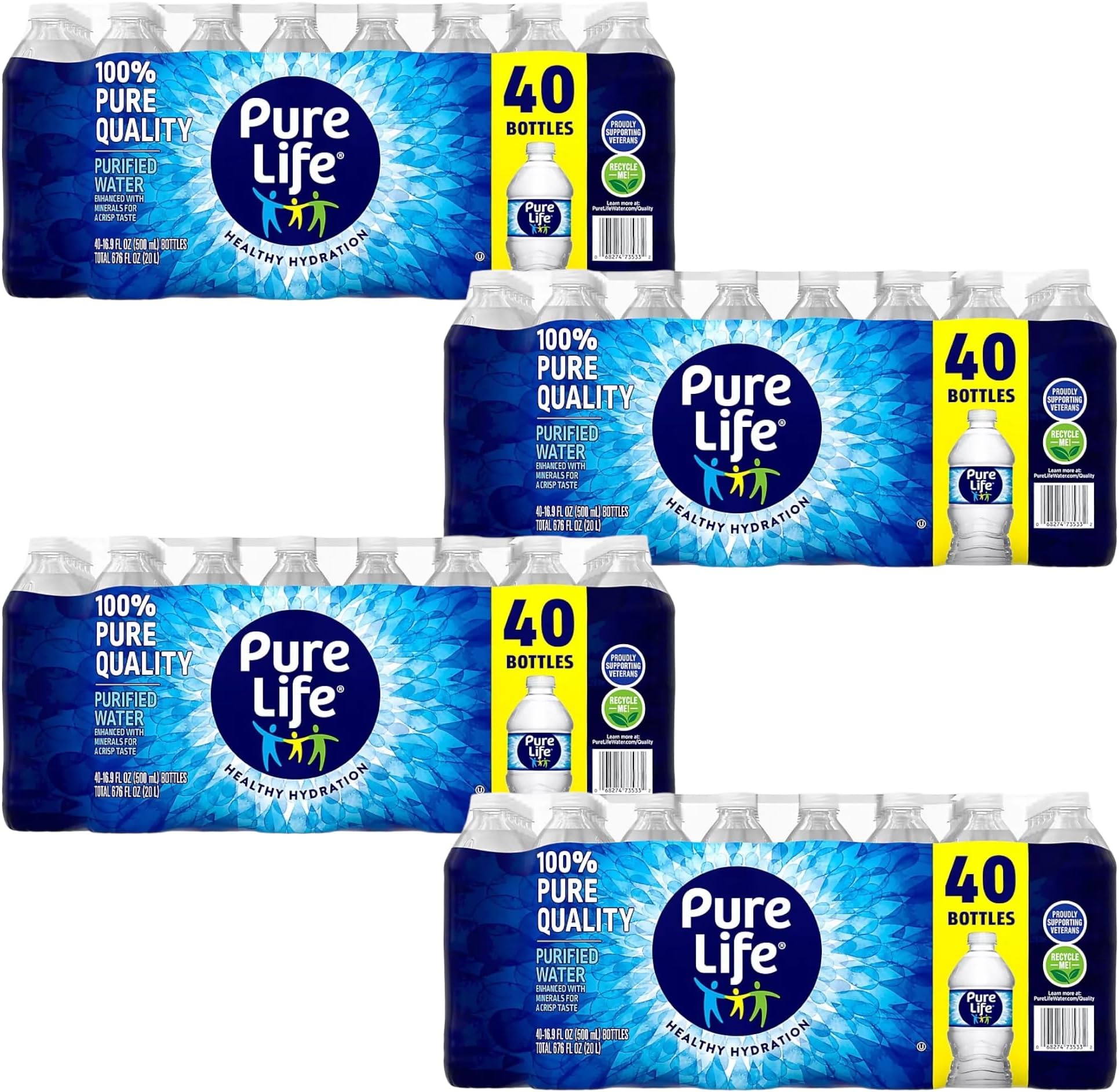 Amazon.com: Generic Pure Life Purified Water (16.9 fl. oz., 40 pk ...