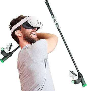 Amazon.com: DeadEyeVR - DriVR Elite - Golf Club for Quest 2, 3, and Pro ...