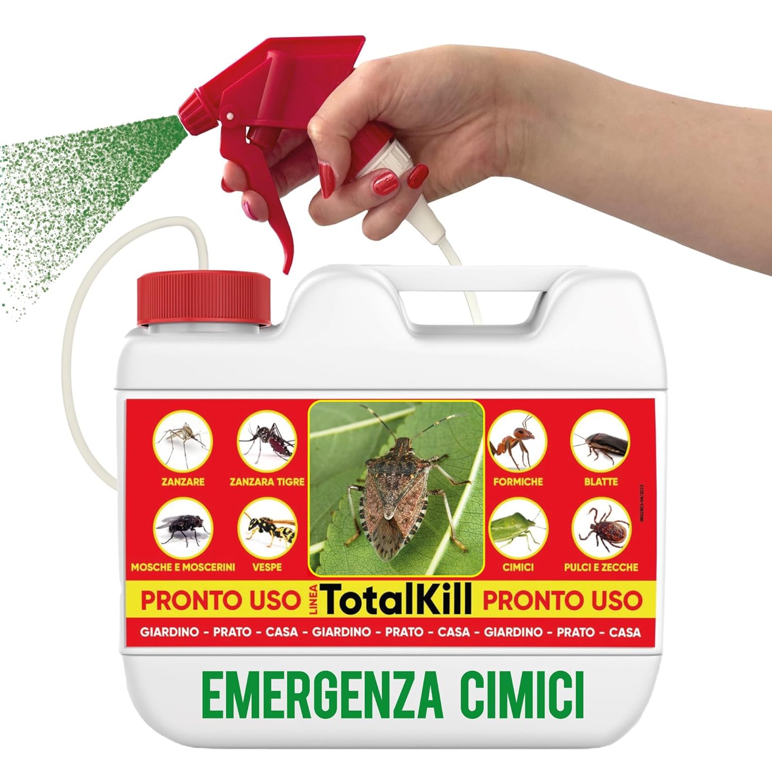 Albagarden - Insetticida Spray Cimici E Multinsetto - Repellente Cimici ...