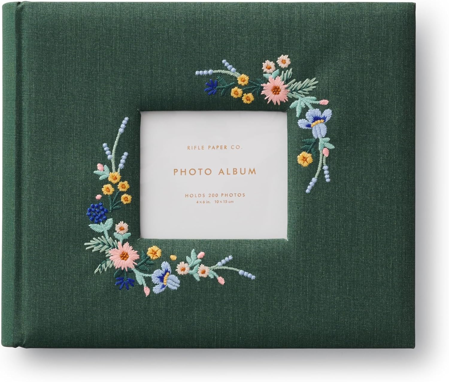 Amazon Rifle Paper Co Wildwood Embroidered Heirloom Photo Album