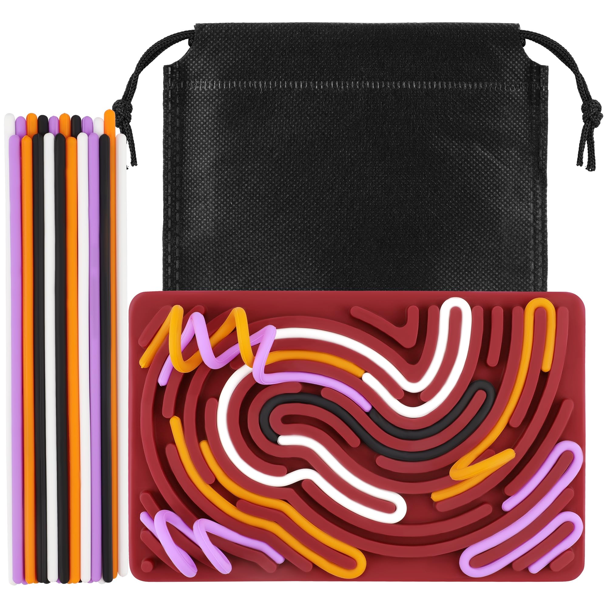 Snapklik.com : Boxgear Sensory Activity Board Silicone Fidget Toy ...