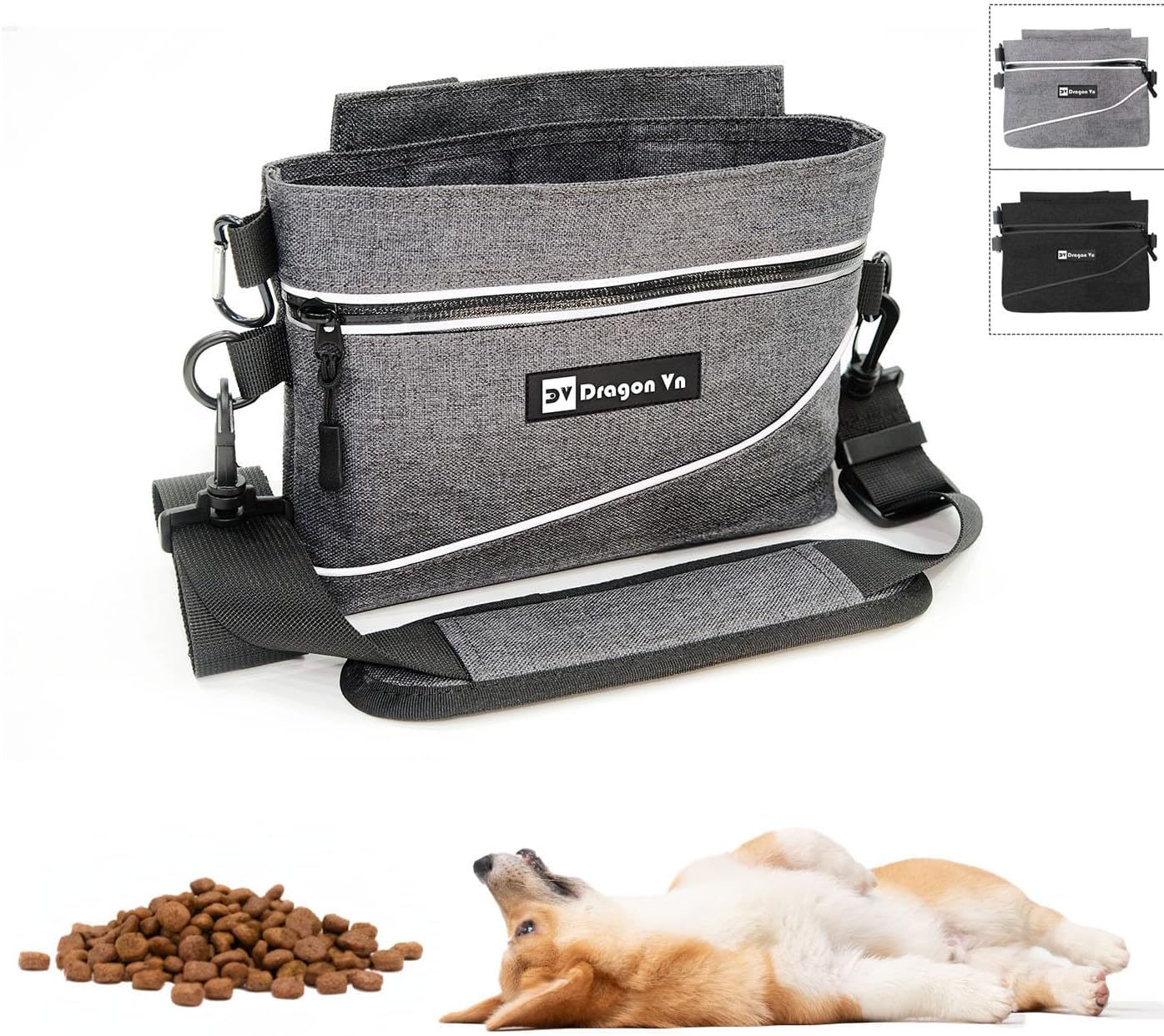 Doggone Good Rapid Rewards Deluxe Dog Training Bag (Purple) COMES WITH ...