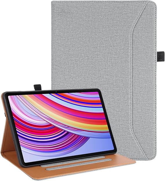 Vakarey For Redmi Pad Pro Case with Pen Holder, Shockproof Tablet Case ...