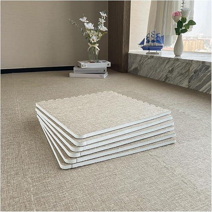 Amazon.com: Foam Mat Floor Tiles Set - Interlocking Foam Padding with ...