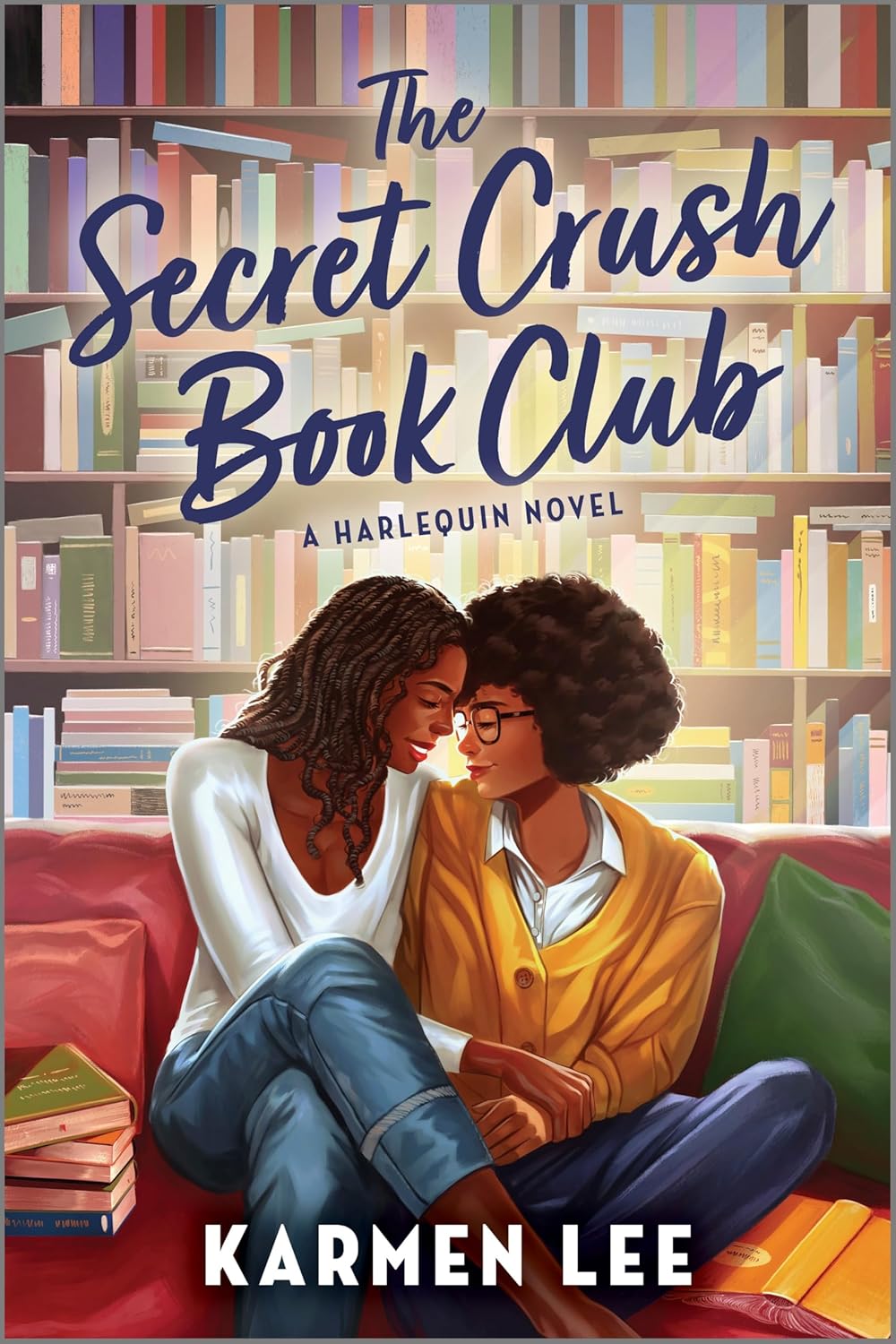 Amazon.com: The Secret Crush Book Club: A Sweet Sapphic Romance about Second Chances (Peach ...