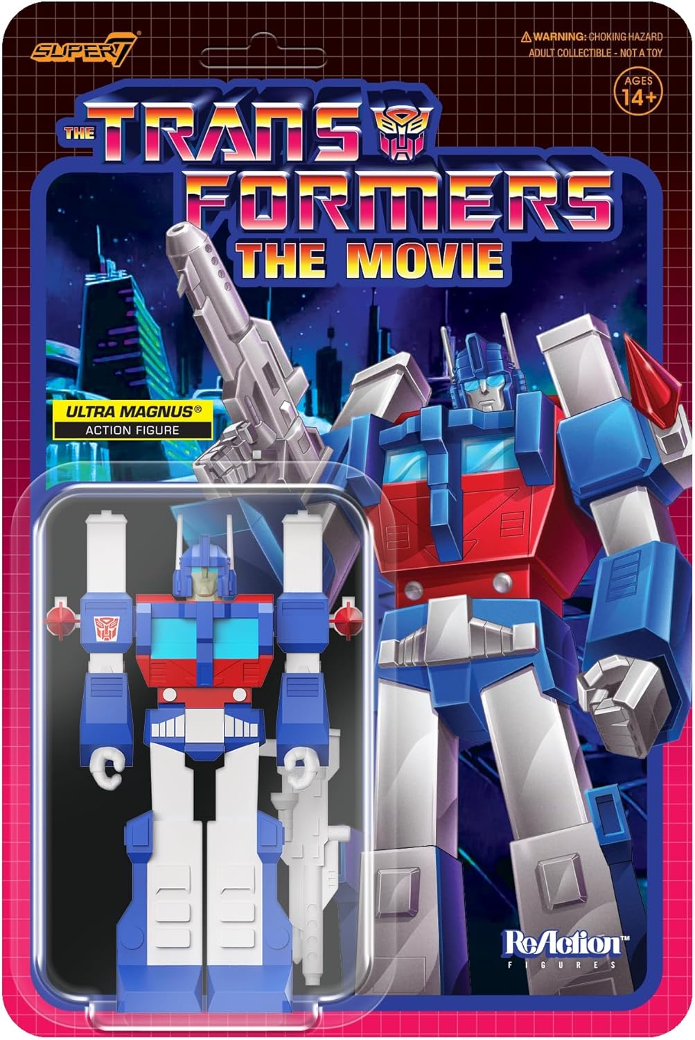 Amazon.com: Super7 Transformers Ultra Magnus - 4" Transformers Action ...