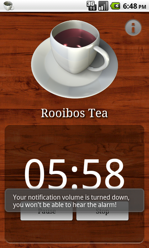 Tea Timer Pro - App on Amazon Appstore