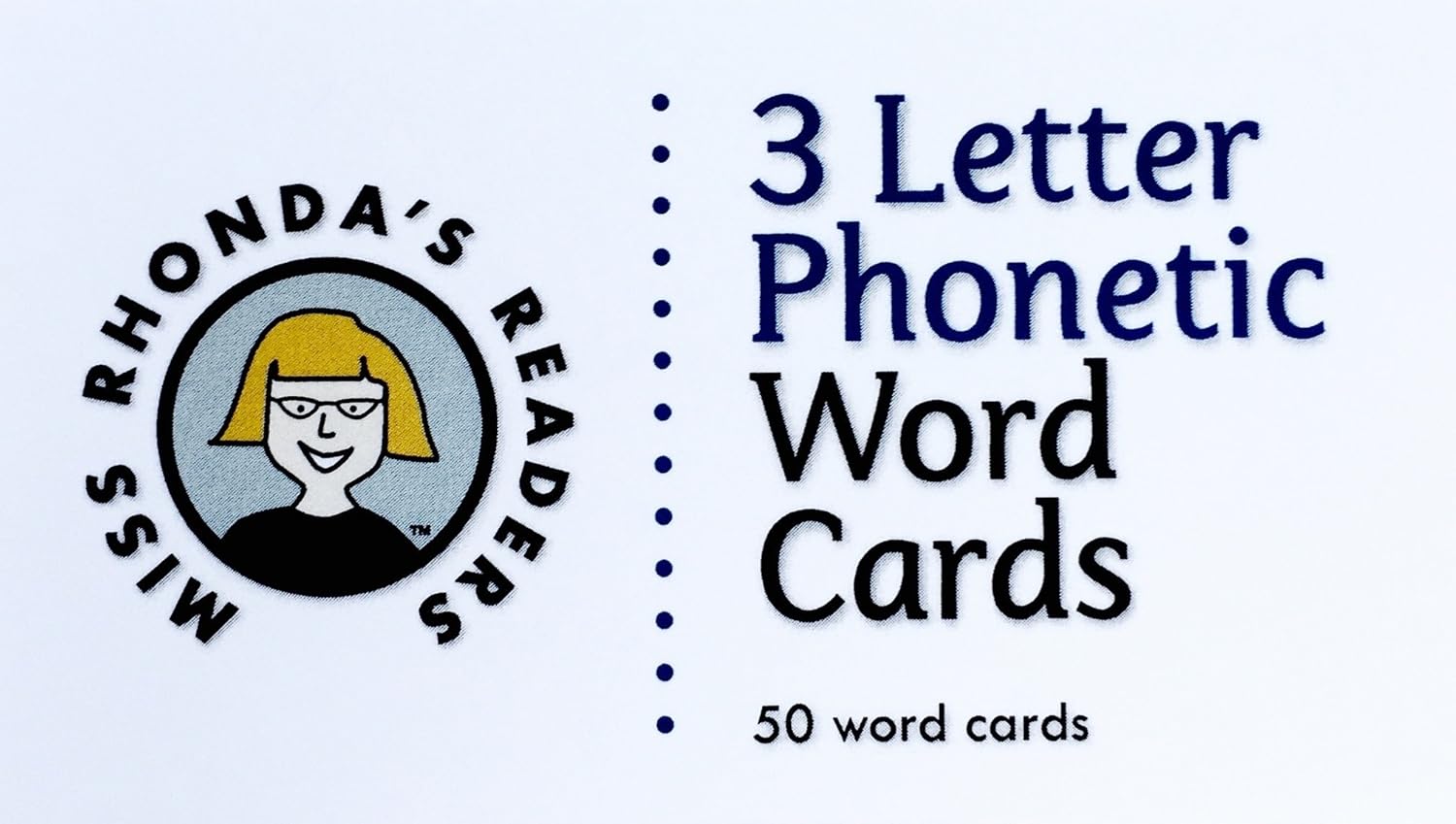 3 Letter Phonetic Word Cards: Rhonda Lucadamo: 9781881511243: Amazon ...