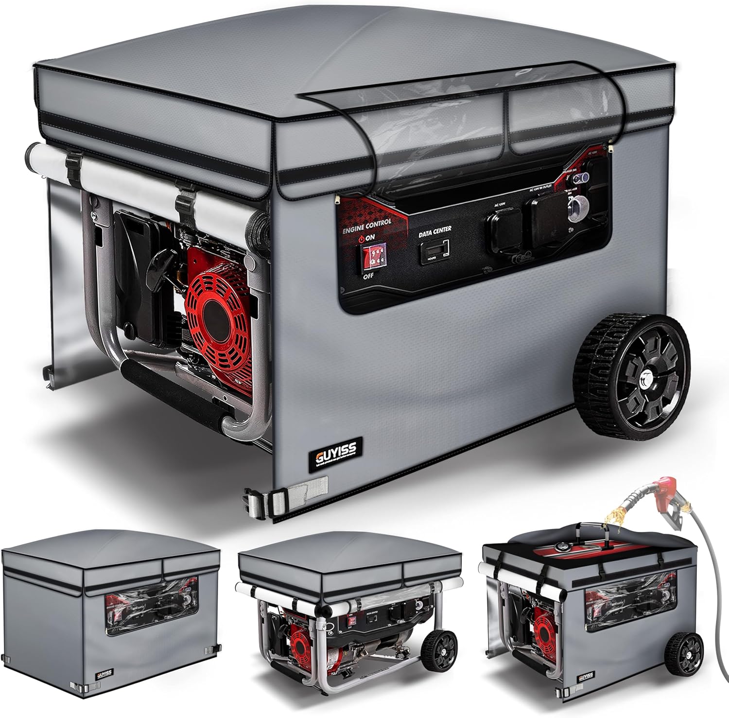 Amazon.com: Universal Generator Tent with Bracket. Vaulted Top Design ...