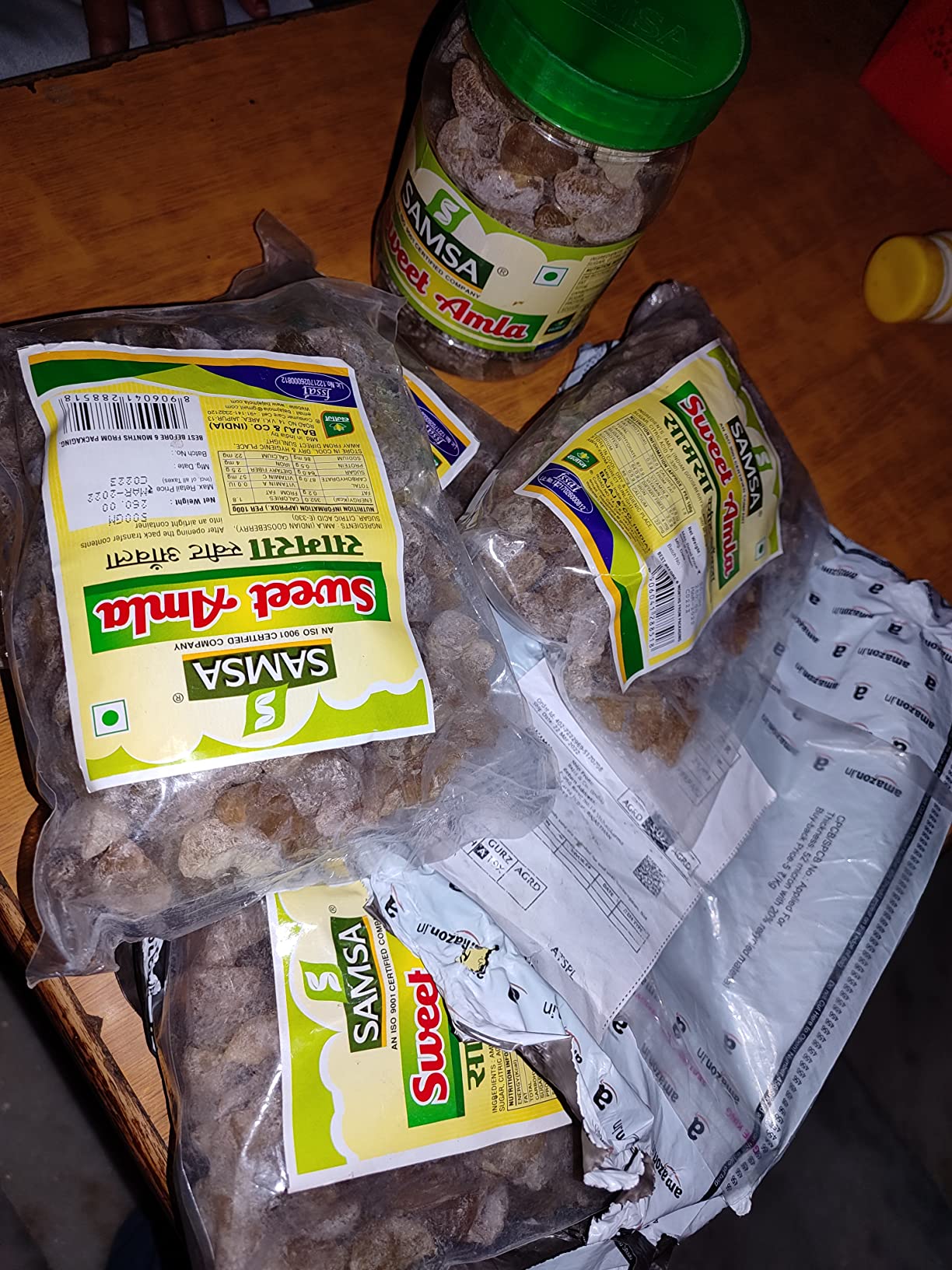 SAMSA Dried Sweet Amla Candy | Rich in Vit C|After Meal Digestive,500 ...