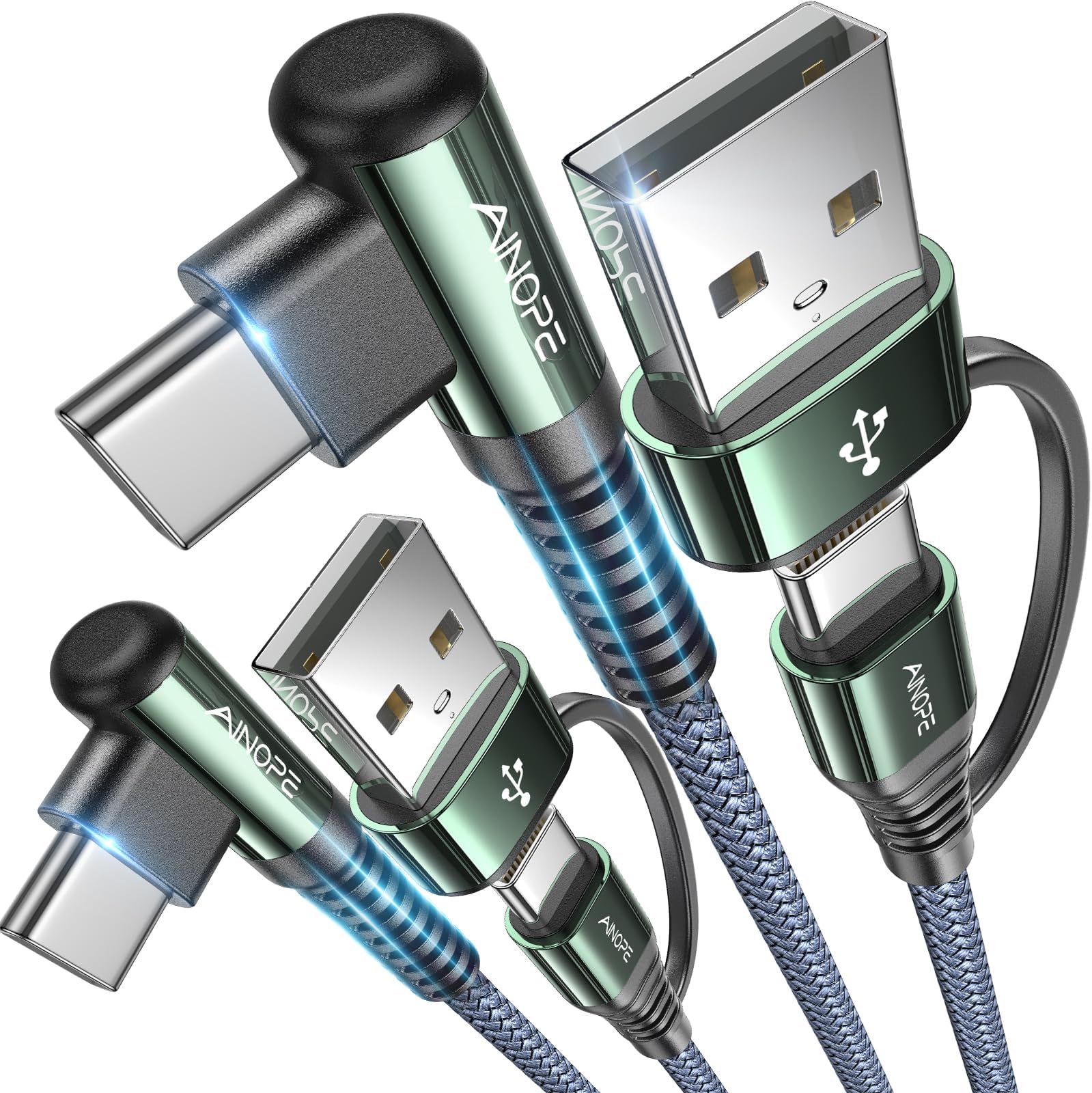 Amazon.com: NOHON Multi Charging Cable, 4 in 1 Universal Fast Charging ...