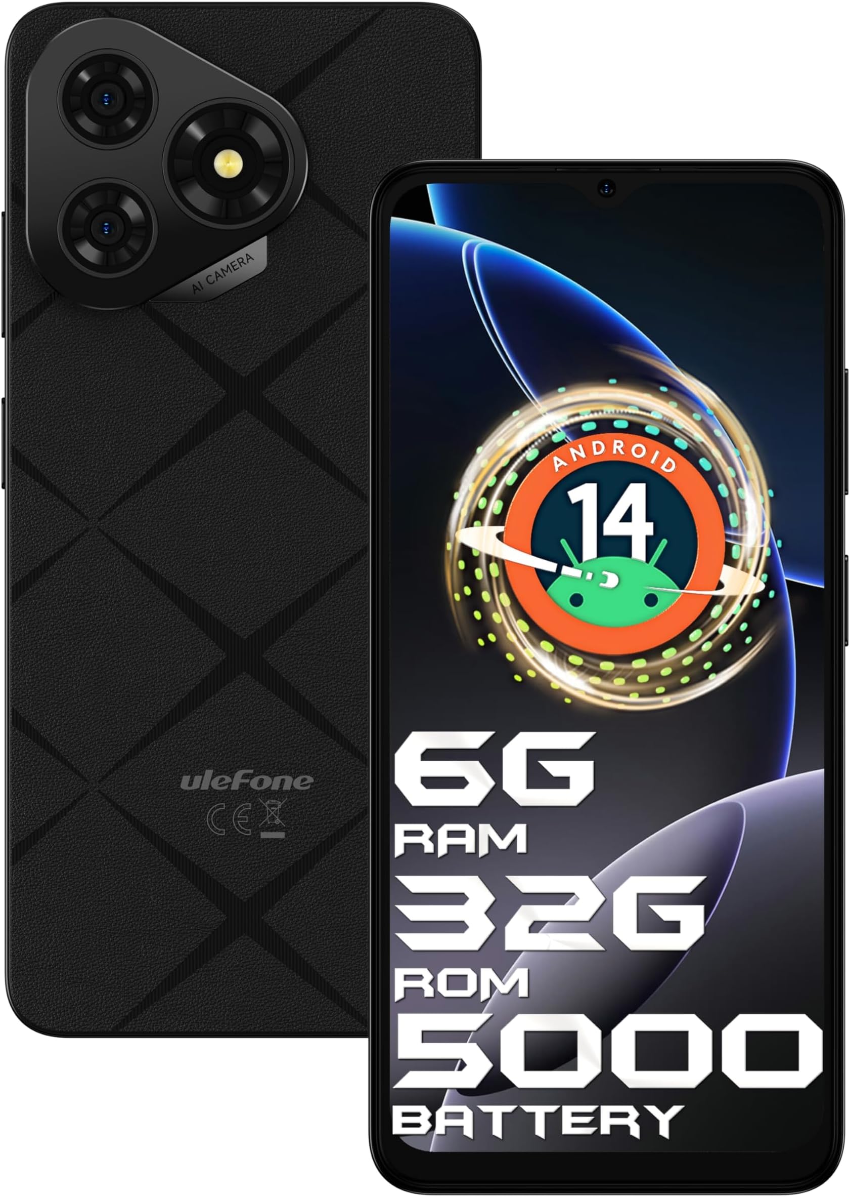 Amazon.com: Xgody 13 Pro 6.56'' HD Incell Screen Unlocked Phone, 15MP ...