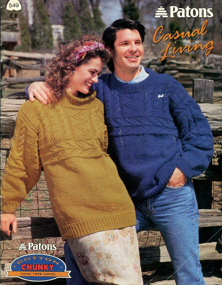 Casual Living: Designs to Knit in Patons Decor (750) (Patons): Coats ...