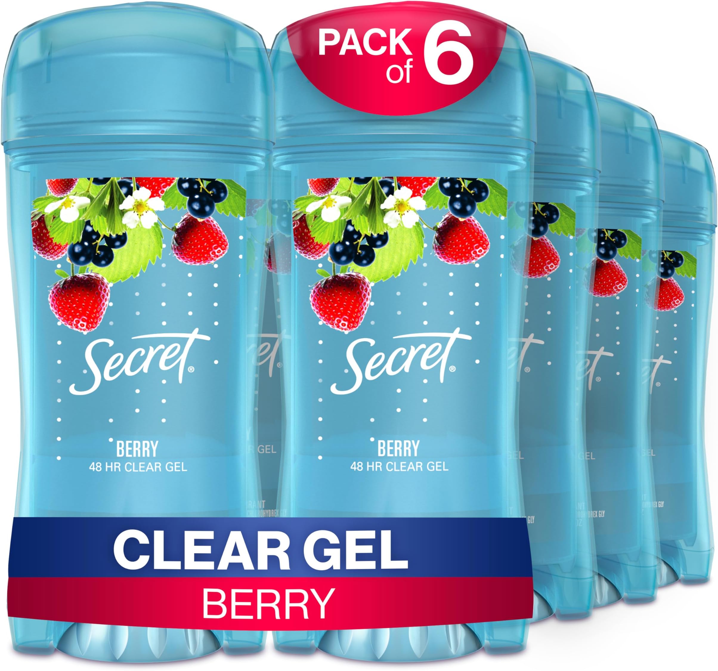 Amazon.com : Secret Fresh Clear Gel Antiperspirant and Deodorant for ...