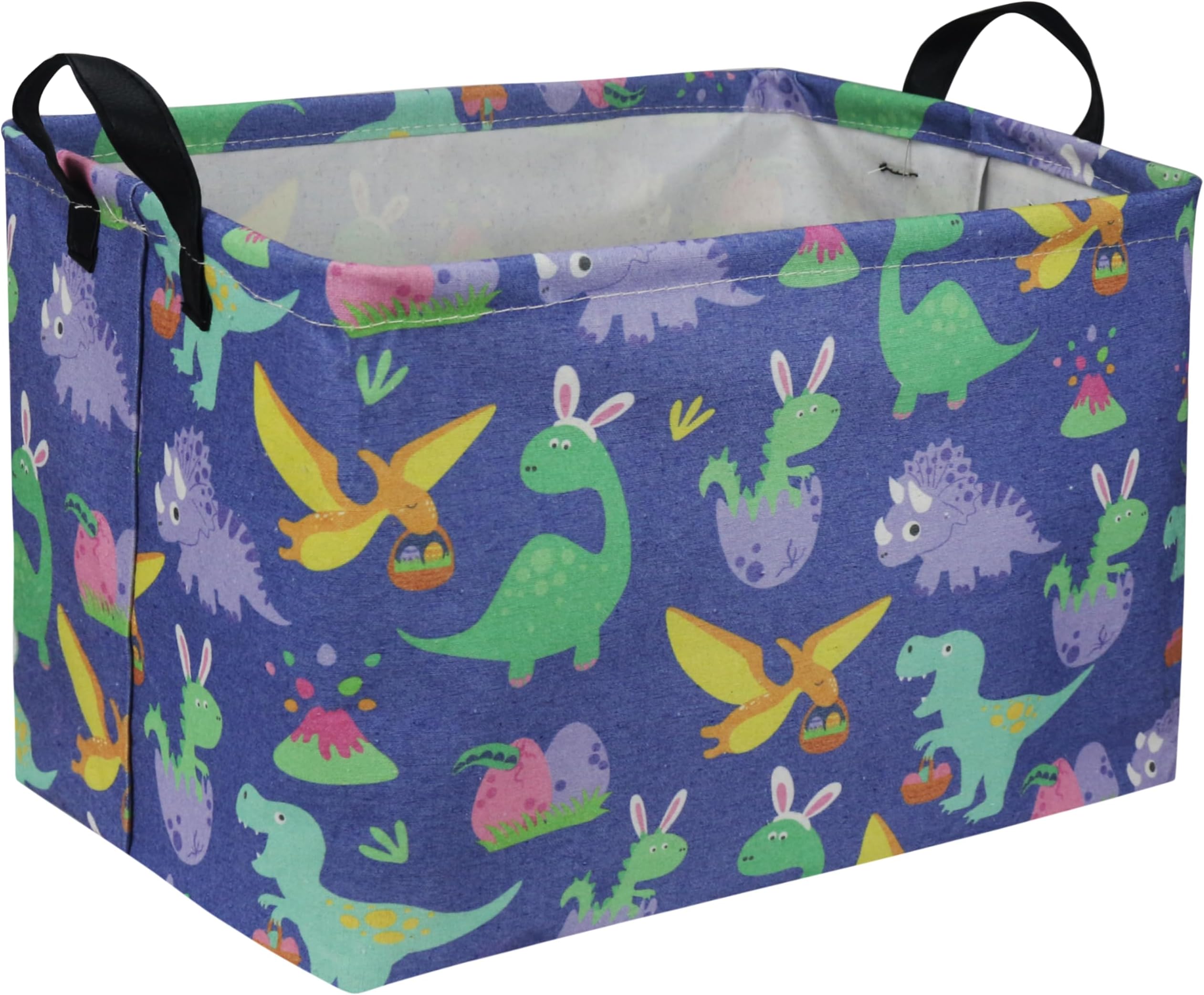 Amazon.com: Essme Rectangular Dinosaur Basket,Dinosaur Bins for Boys ...