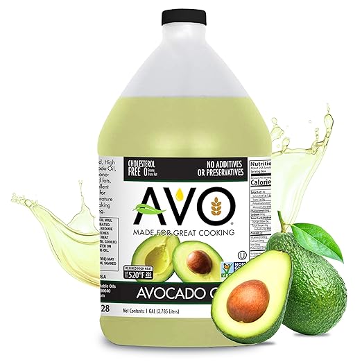 Amazon.com : AVO NON GMO 100% Avocado Oil, 1 Gallon 128 Fl-oz, NO ...