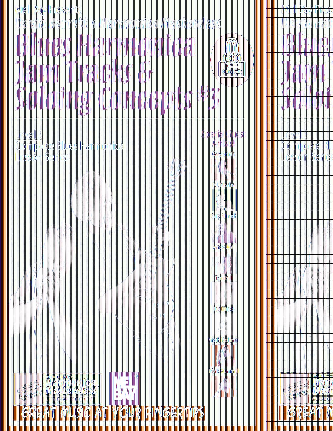 Amazon.com: Blues Harmonica Jam Tracks & Soloing Concepts #3: Level 3 ...