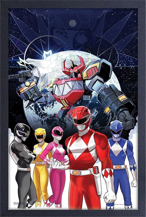 Amazon.com: Pyramid America Power Rangers Space Poster - 11 x 17 Wall ...