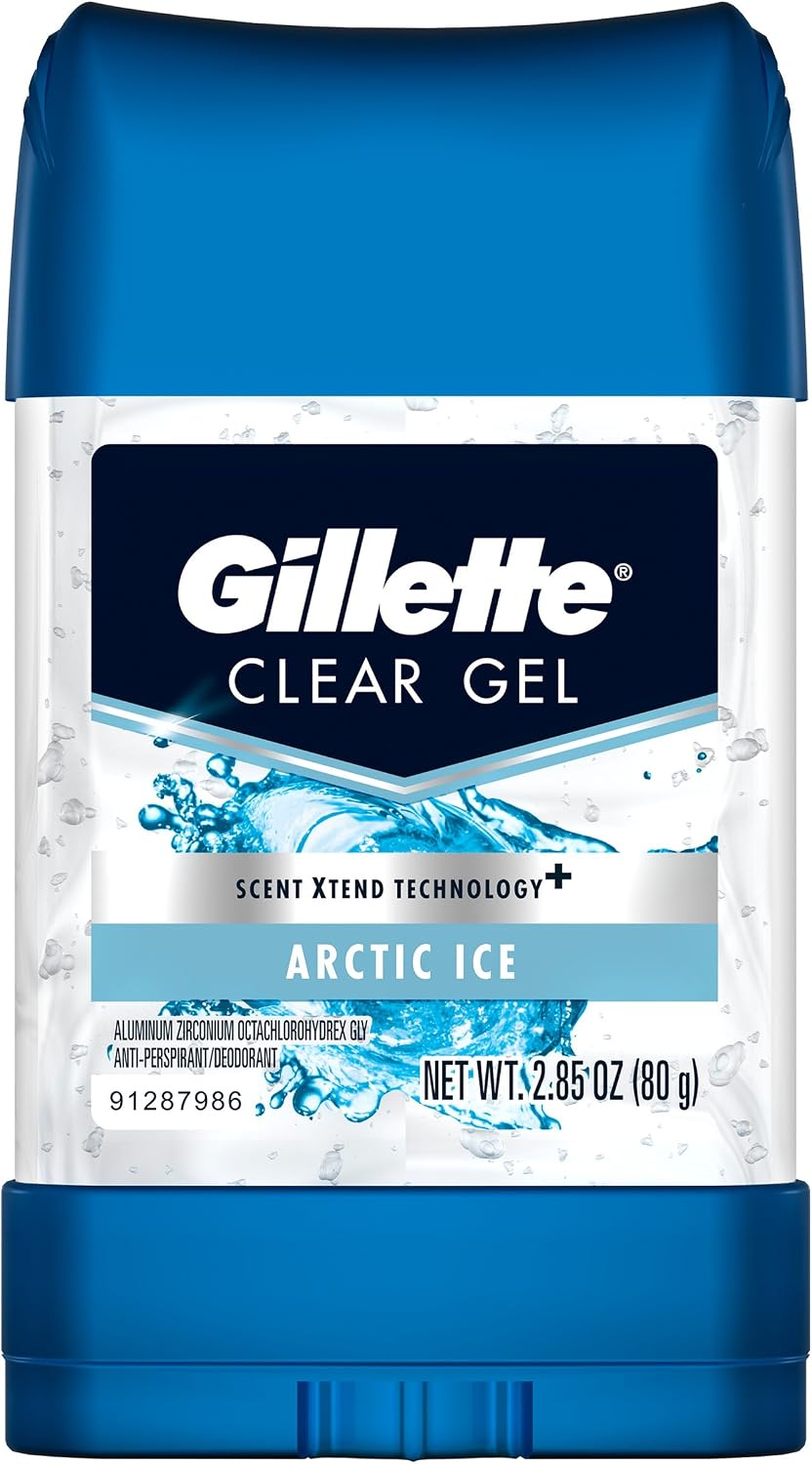 Gillette clear gel antiperspirant deodorant, arctic ice - 3 oz : Amazon ...