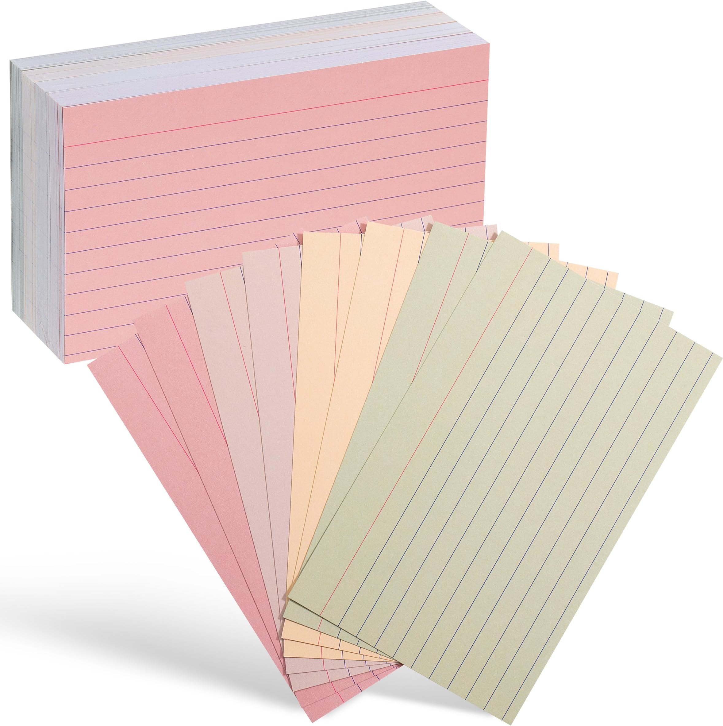Amazon.com : Mr. Pen- Lined Index Cards, 3" x 5", 1000 Cards, White ...