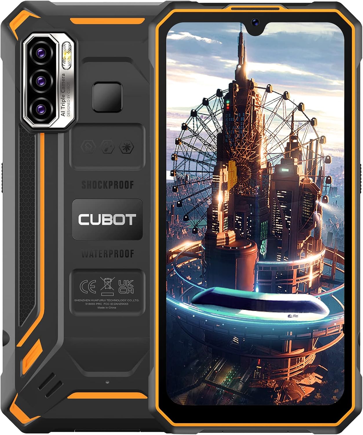 CUBOT Kingkong 5 Outdoor Smartphone ohne Vertrag, IP68 Wasserdicht, 4GB ...