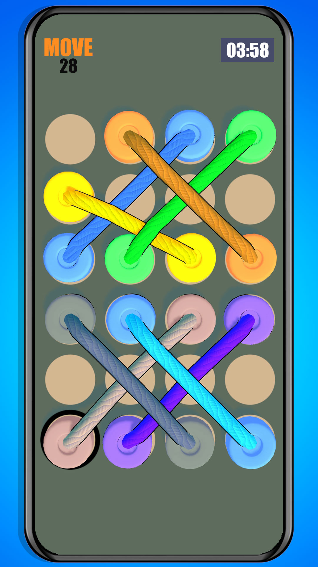 Twisted Knot: Twisted Tangle Rope Sorting Puzzle Game - App on Amazon ...