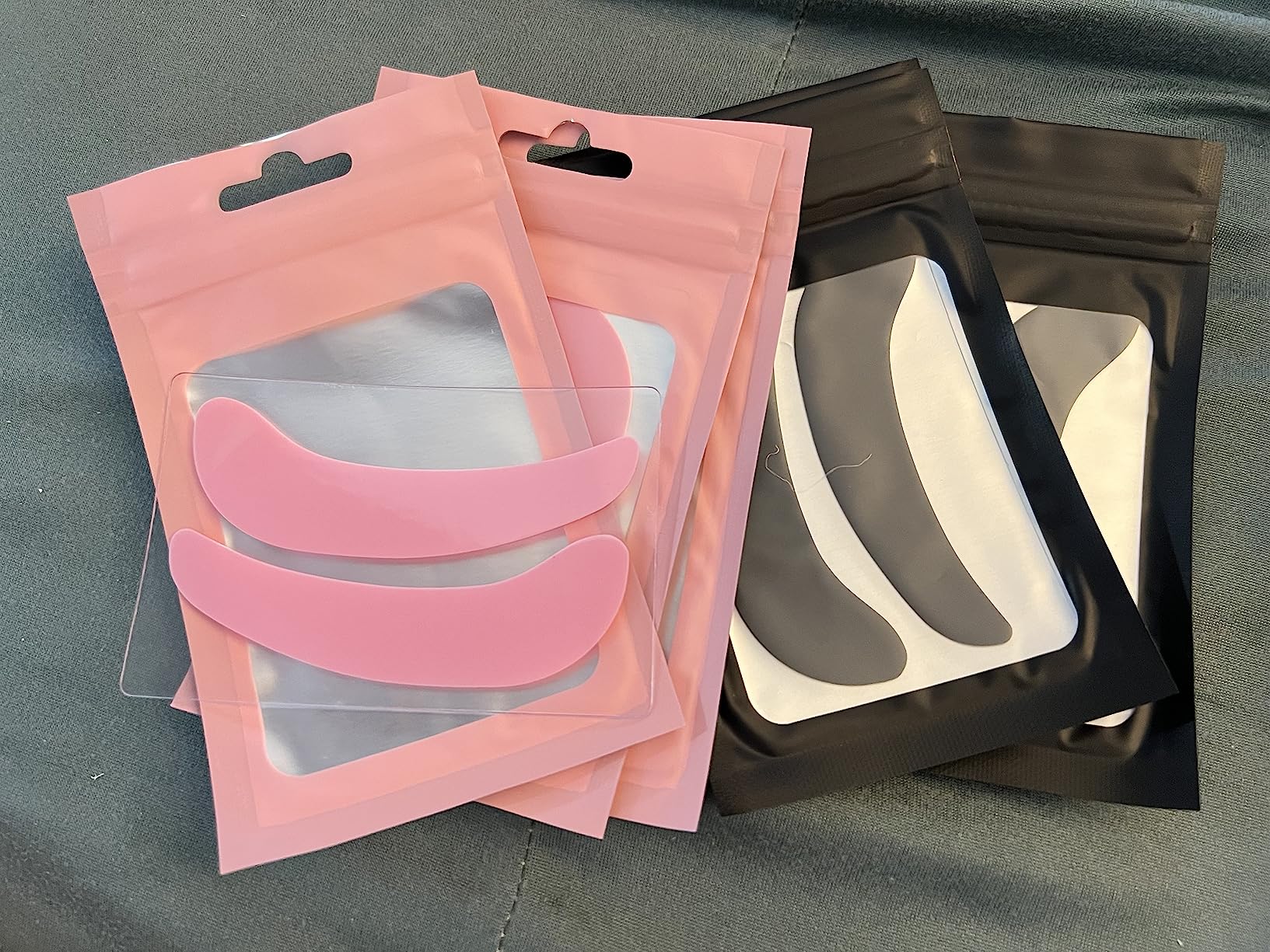 Amazon.com: Reusable Eye Pad Under Eye Patches Silicone Lash Lift Cover ...