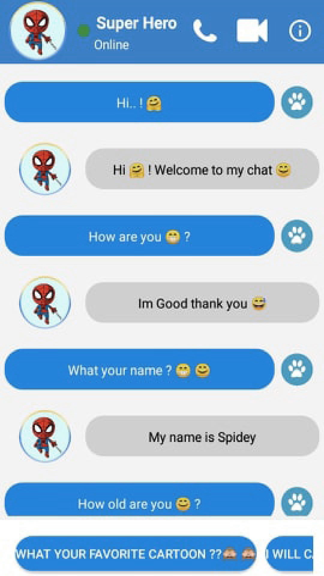 Super Hero Video Call Chat Prank - App on Amazon Appstore