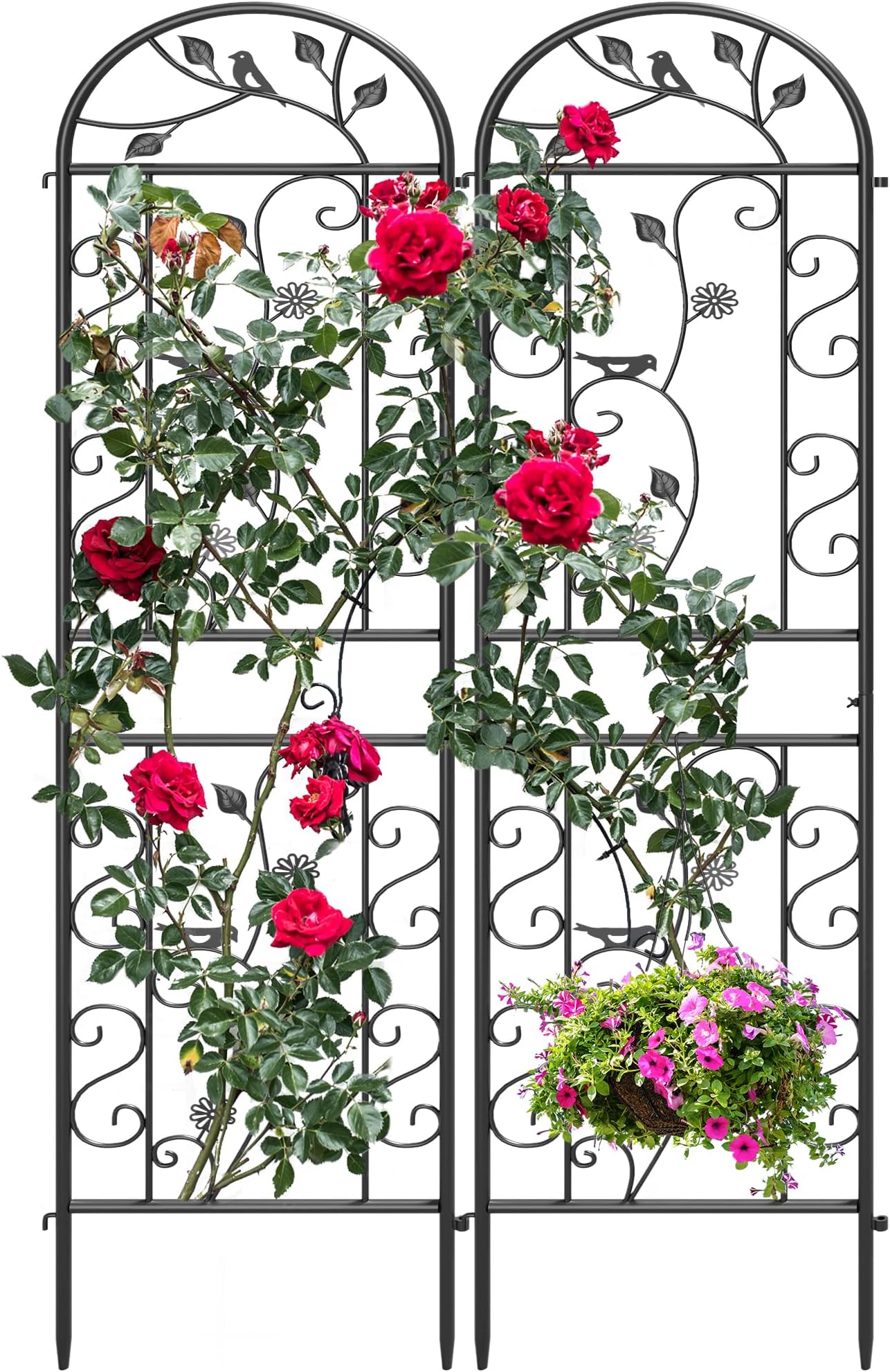 Amazon.com : Giantex 2 Pack Trellis for Climbing Plants Outdoor, 6 FT ...