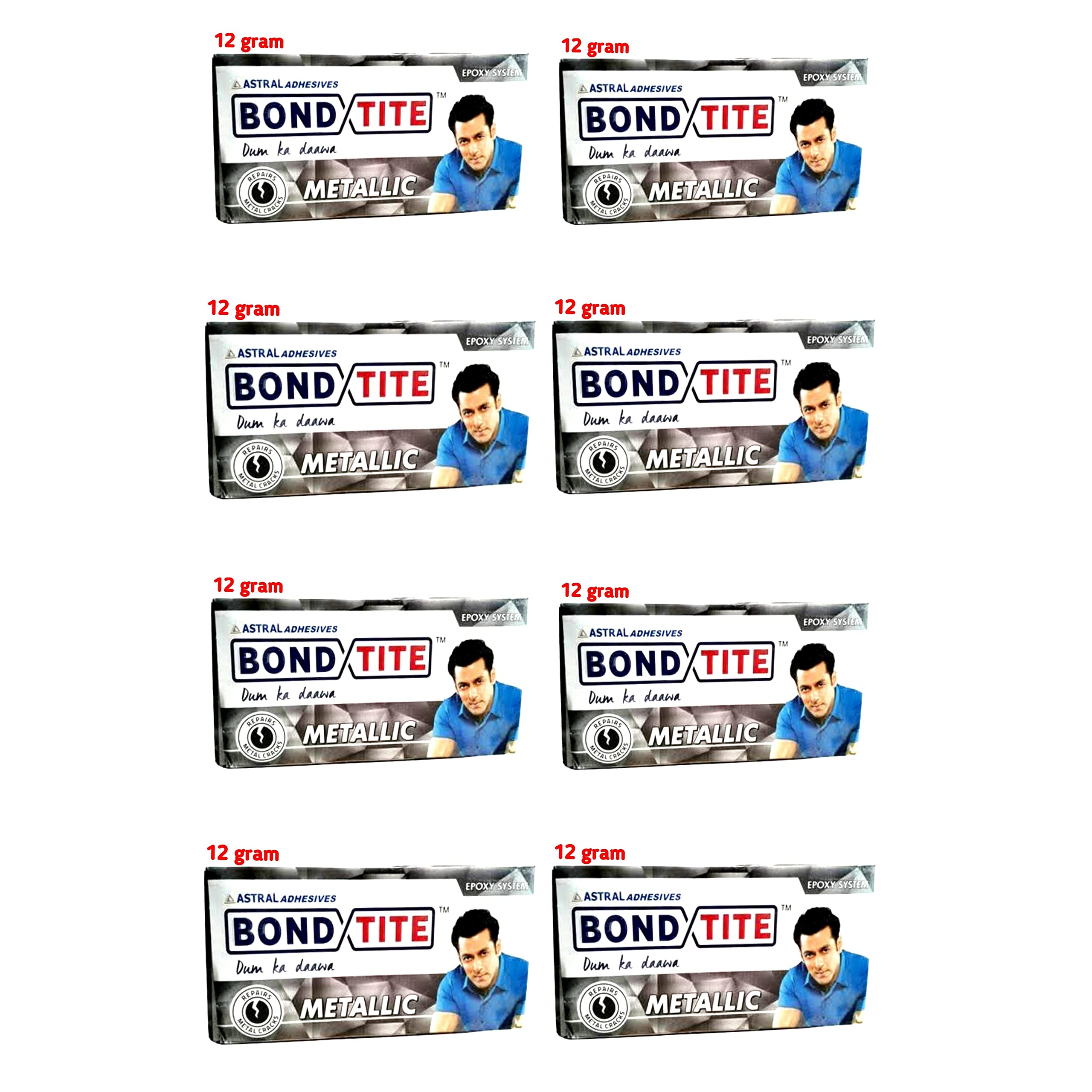 BondTite Metallic - Astral Adhesive - 12 grams - Pack of 8 : Amazon.in ...