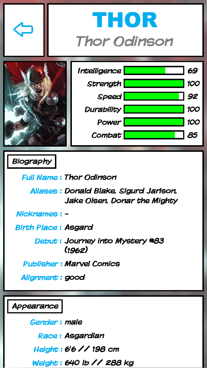 Comic Database - App on Amazon Appstore