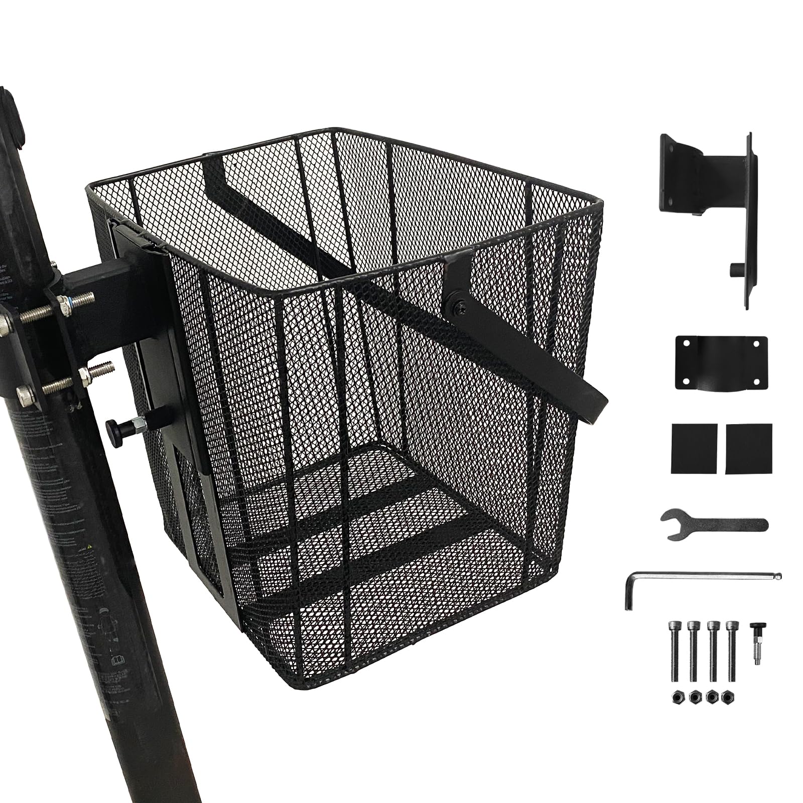 Amazon.com : Scooter Basket Bike Front Baskets Heavy Duty Quick Release ...