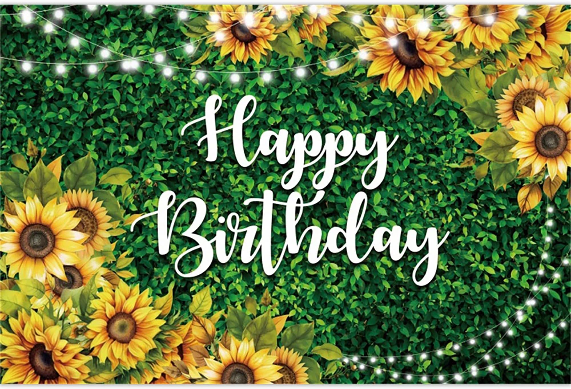 Amazon.com : Happy Birthday Backdrop for Women 7X5 ft Happy Birthday ...