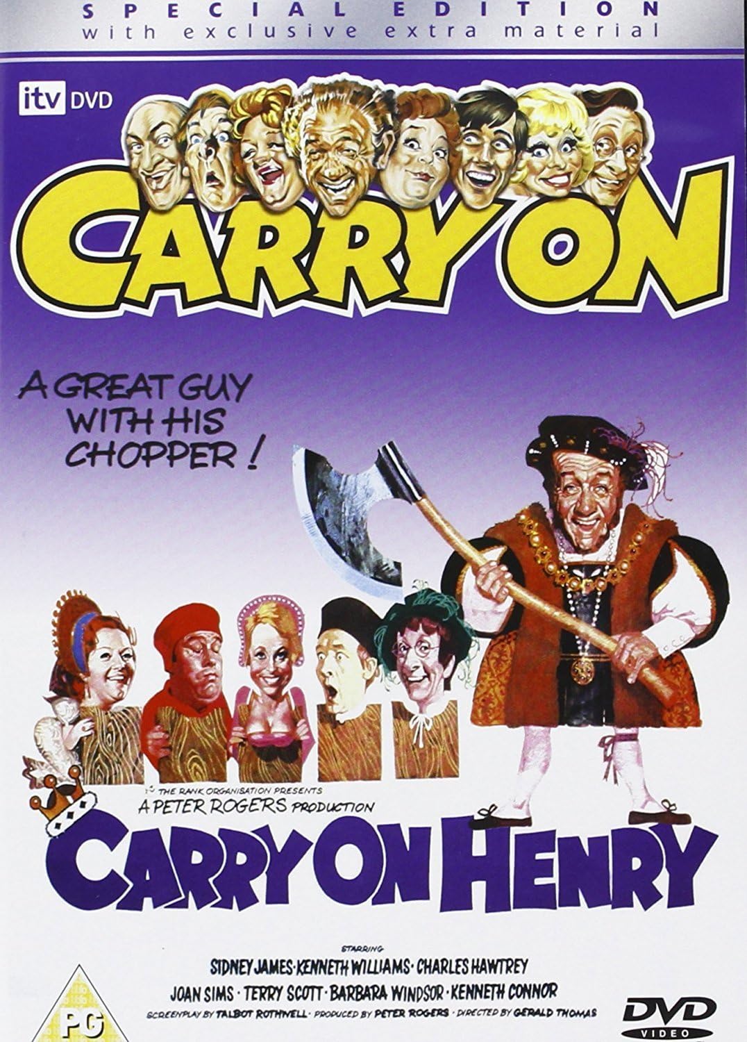 Carry On Henry [DVD]: Amazon.co.uk: Kenneth Williams, Joan Sims, Sid ...