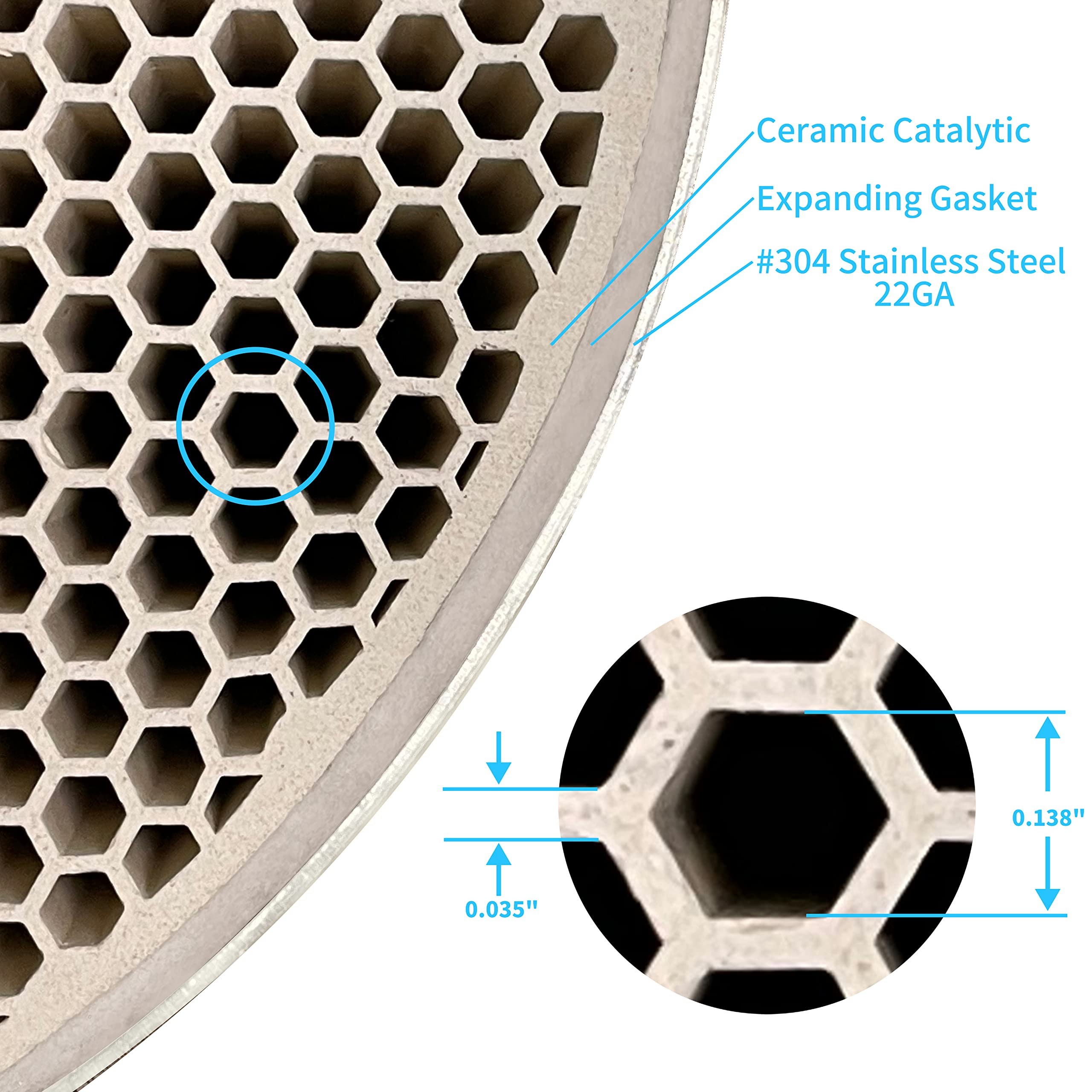 Snapklik.com : Protalwell Wood Stove Catalytic Combustor