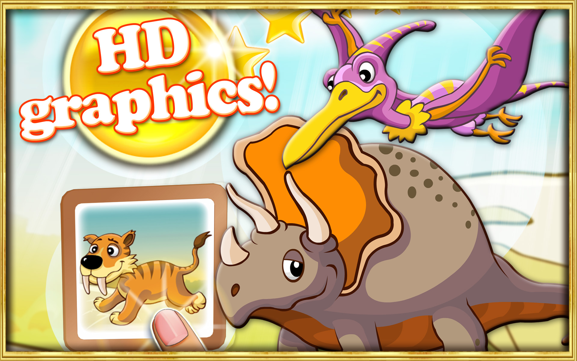 Jurassic dinosaur pairs puzzle for kids and toddlers (boys and girls ...