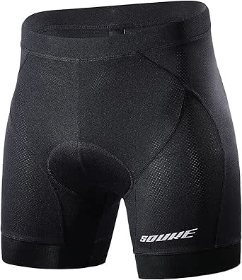 Souke Sports Men's Cycling Underwear Shorts 4D Padded Bike Bicycle MTB ...