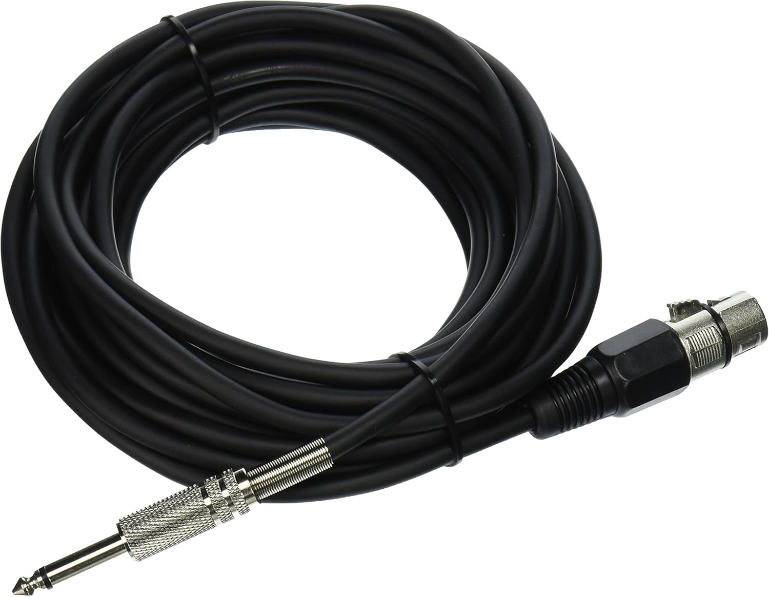 C2G 25ft Pro-Audio Cable XLR Female to 1/4in Male 7.5m XLR (3-pin) 6 ...