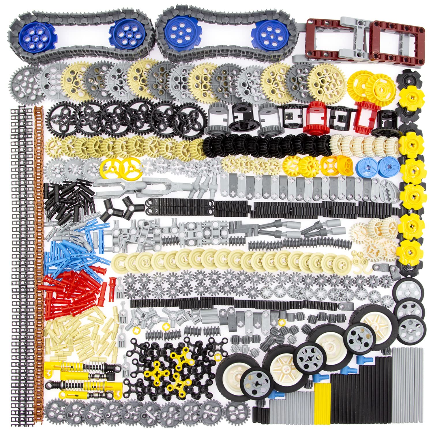 Amazon.com: Technic Parts for Lego Kits, 900+ Pieces Car Gear Axle Pin ...