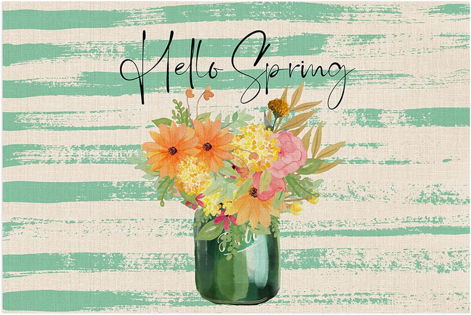 Amazon.com : Hello Spring Fish Tank Decorations PVC Fish Tank Stickers ...