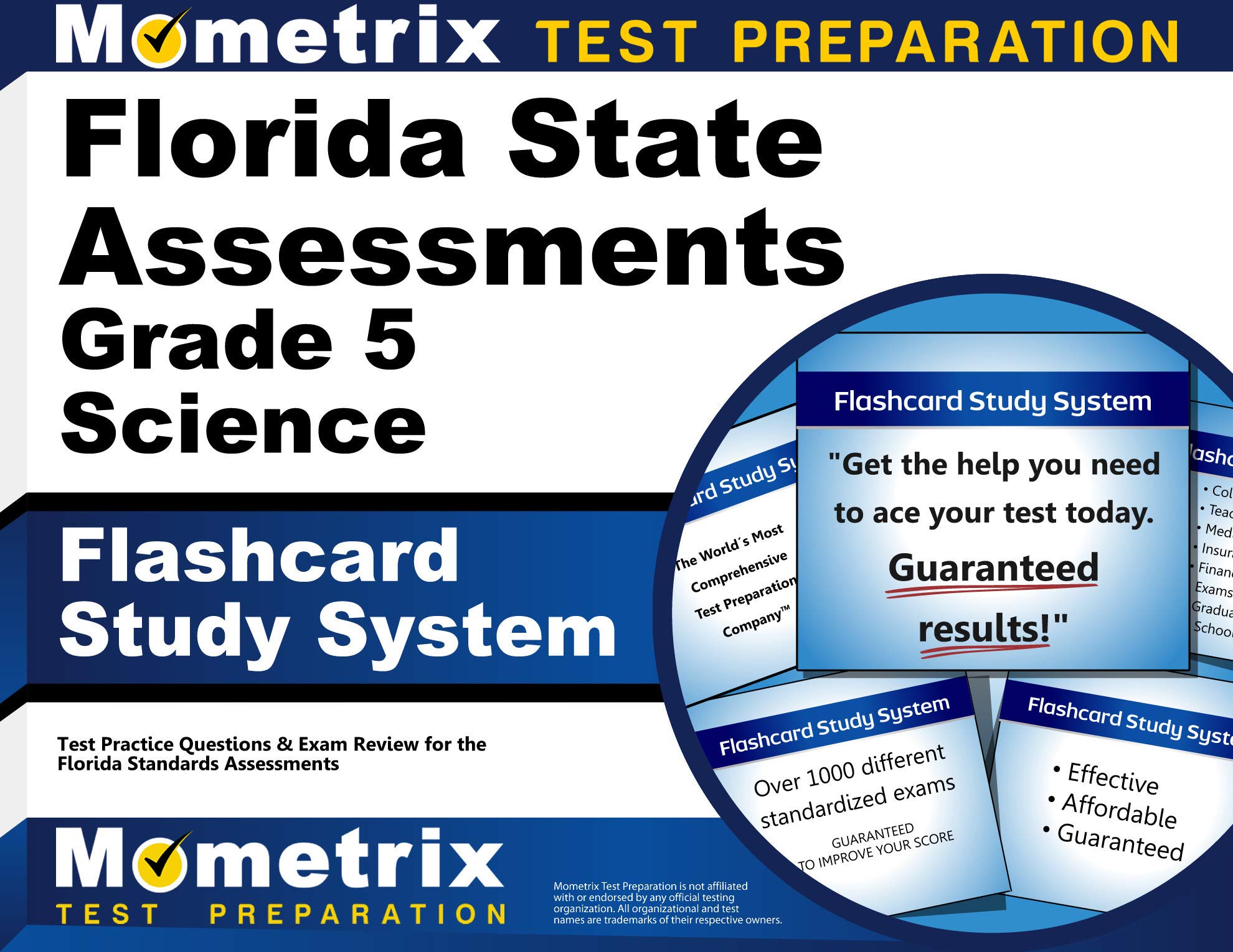 Florida State Assessments Grade 5 Science Flashcard Study System: FSA ...