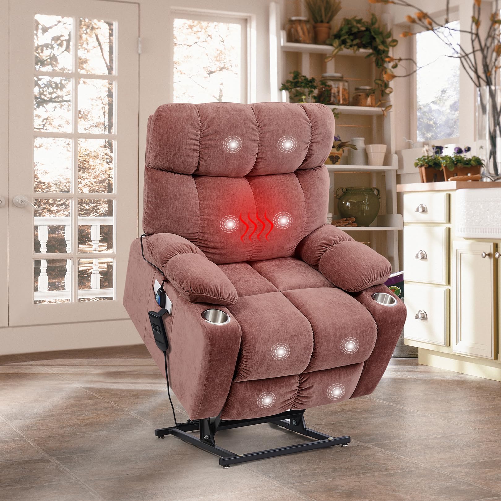 Amazon.com: Electric Power Lift Recliner Chair for Elderly People ...