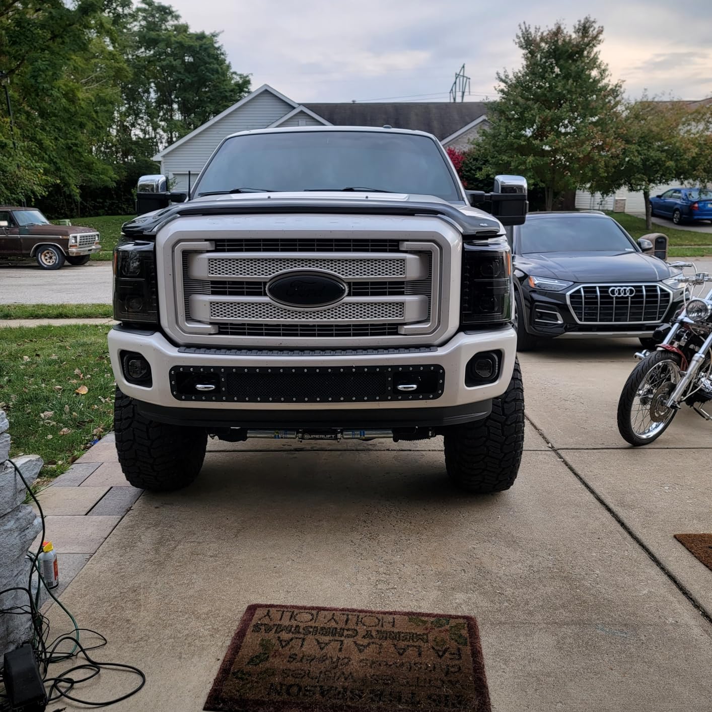 Amazon.com: ECOTRIC Valance Compatible with 2011-2016 Ford F-250 F-350 ...