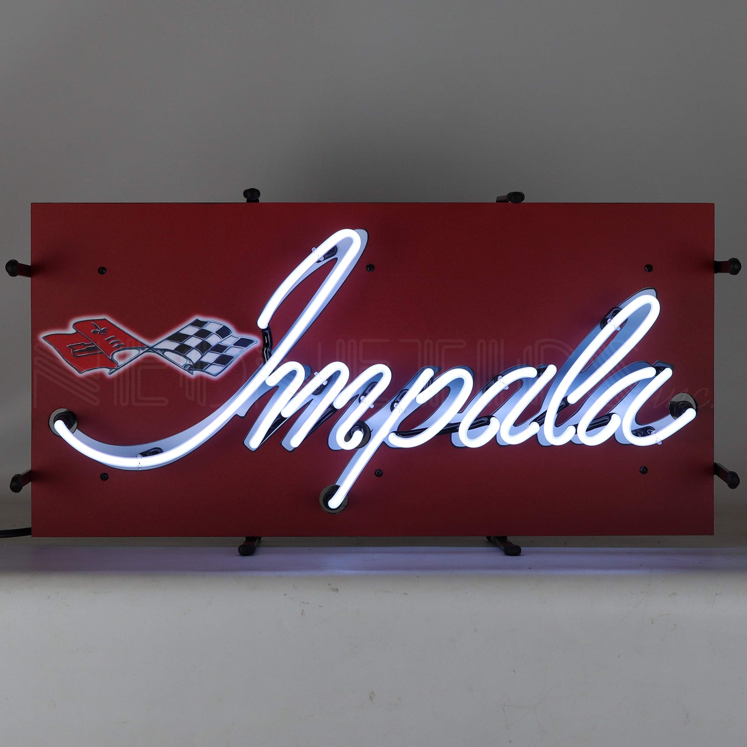 Neonetics Corvette C7 Neon Sign with Backing, Stingray 2014-Present ...