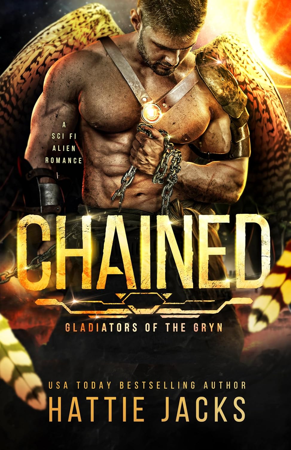 Amazon.com: Chained: A Sci-Fi Alien Romance (Gladiators of the Gryn ...