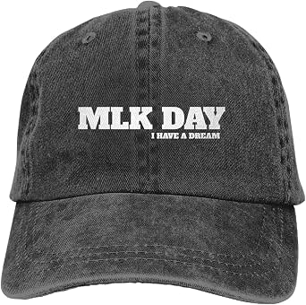 Amazon.com: MLK Day Hat Funny Cotton Hats Adjustable Vintage Cowboy ...