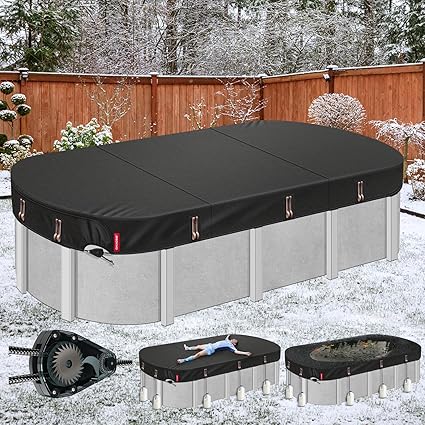 Amazon.com : QH.HOME [2025 Upgraded Ultimate Windproof] 18x33 Ft Oval ...