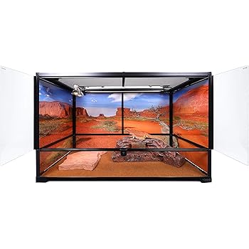 Amazon.com : Carolina Custom Cages Terrarium, Tall Large 36Lx18Dx24H ...